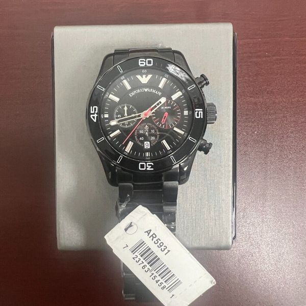 Emporio Armani Men's Watch AR5931 | WatchCharts Marketplace