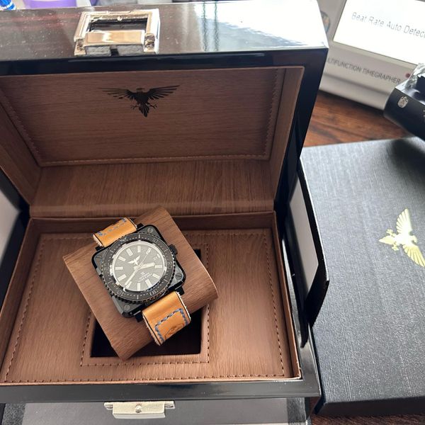 bespoke stealth mod watch Powered by Seiko NH35 automatic movement | WatchCharts Marketplace