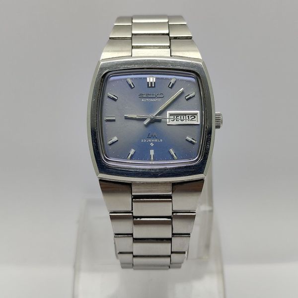 Seiko LM Lord Matic Japan Automatic 5606-5060 Tiffany Blue Vintage Men ...