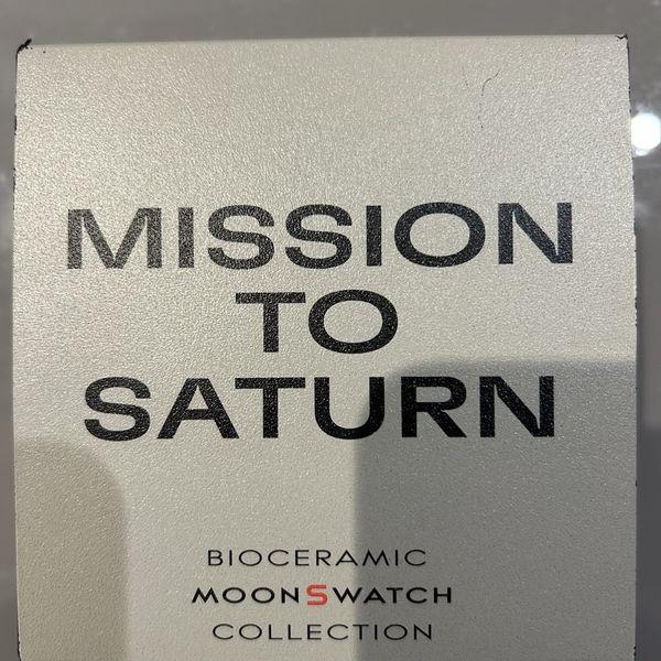 Genuine Swatch Mission To Saturn Watch | With Tags | Box | Receipt ...