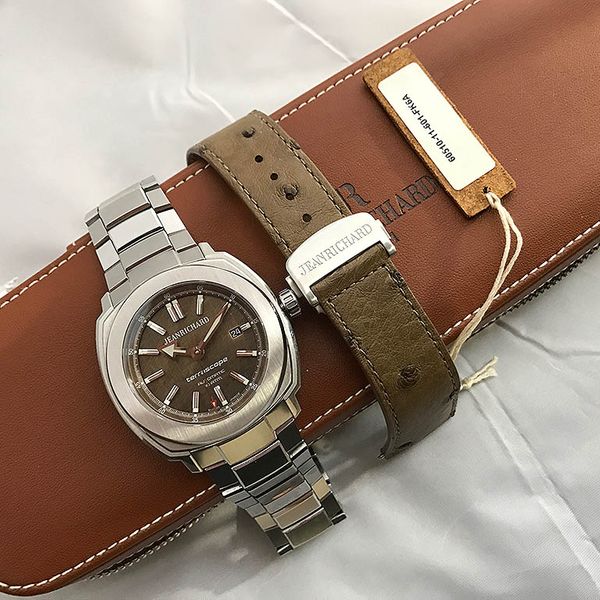 FS: JeanRichard Terrascope - Bronze Dial, Floating Indices with ...