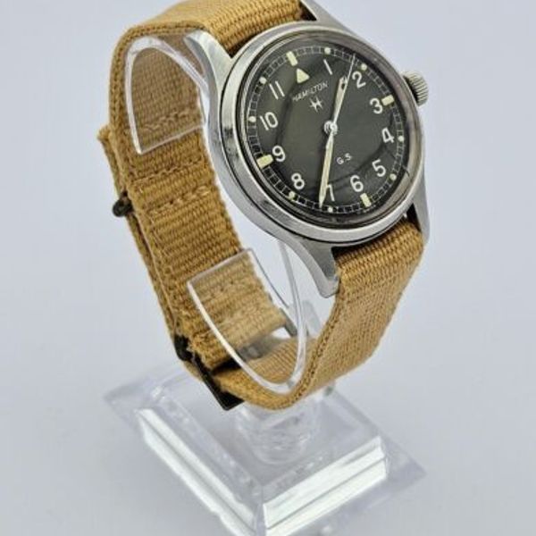 Hamilton GS Tropicalized 75003-3 1960s Vintage Military Watch ...