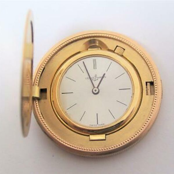 ULYSSE NARDIN 1895 $20 Liberty Gold Coin Pocket / Table Watch 18k ...