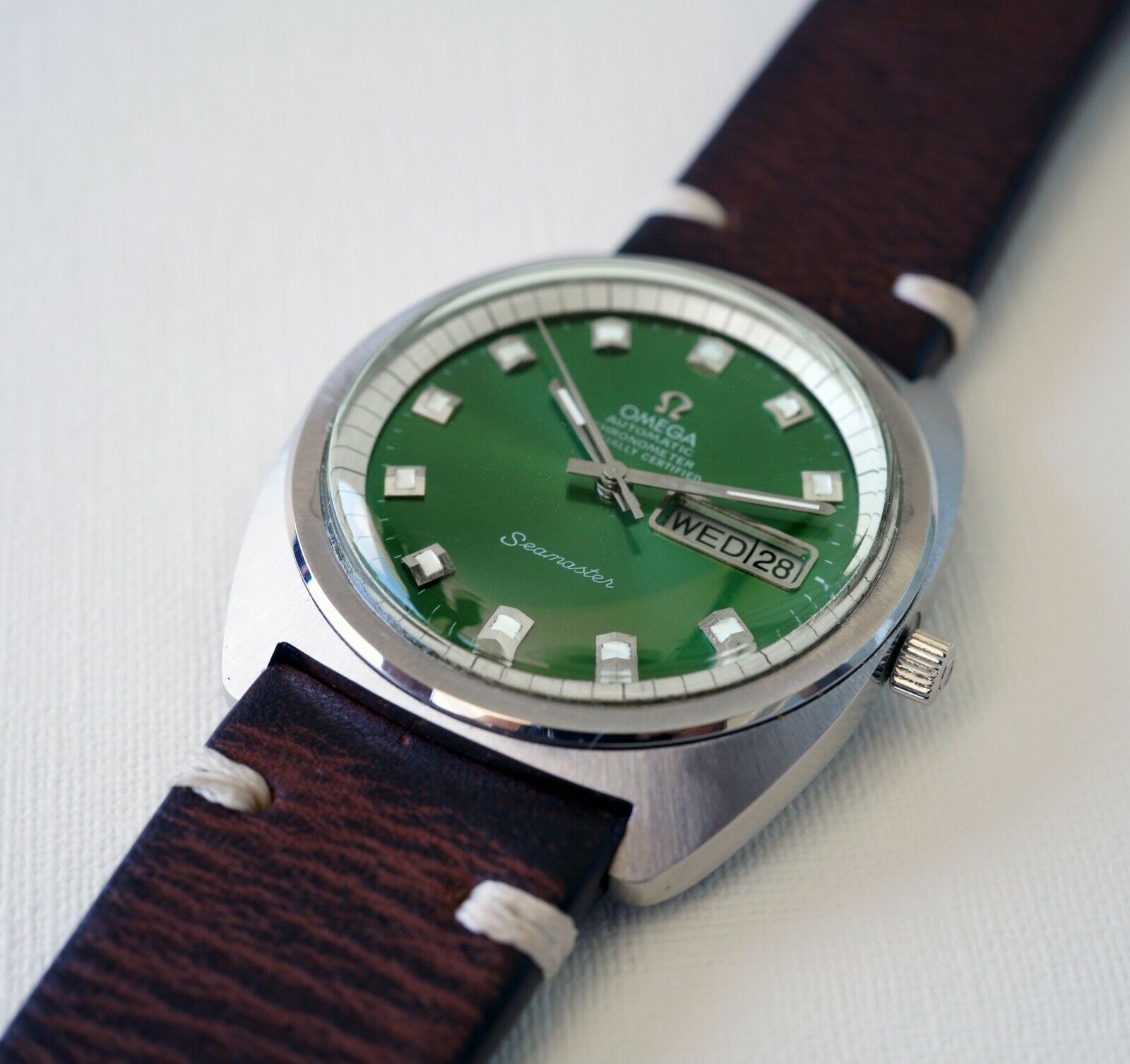 Omega Seamaster Day-Date 38mm (168.034) Market Price | WatchCharts