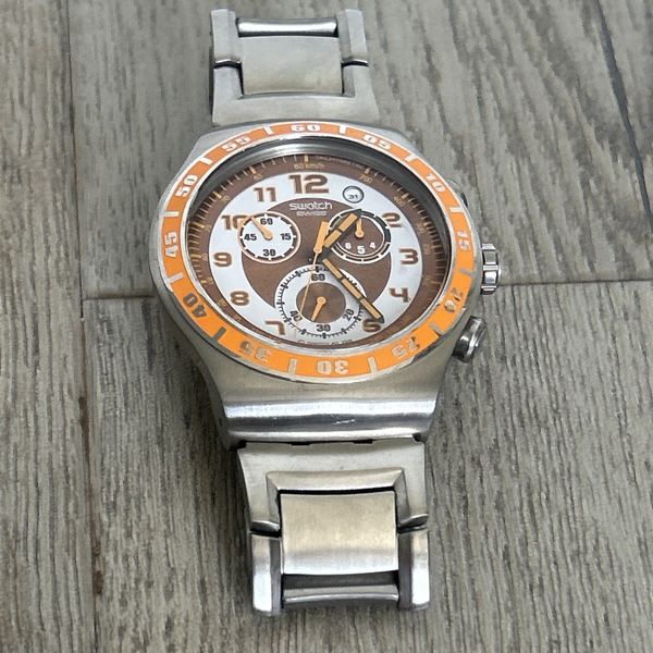 Swatch Irony The Chrono Ocean Sunset (YOS432G) RARE | WatchCharts ...