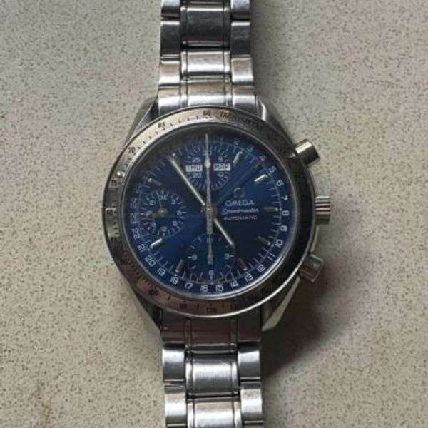 Omega Speedmaster 3523.80 Triple Calendar Day-Date Automatic w/ Travel ...