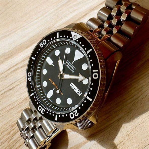 Seiko Divers Watch Scuba 7S26-0020 Black Boy Automatic 200m Used ...