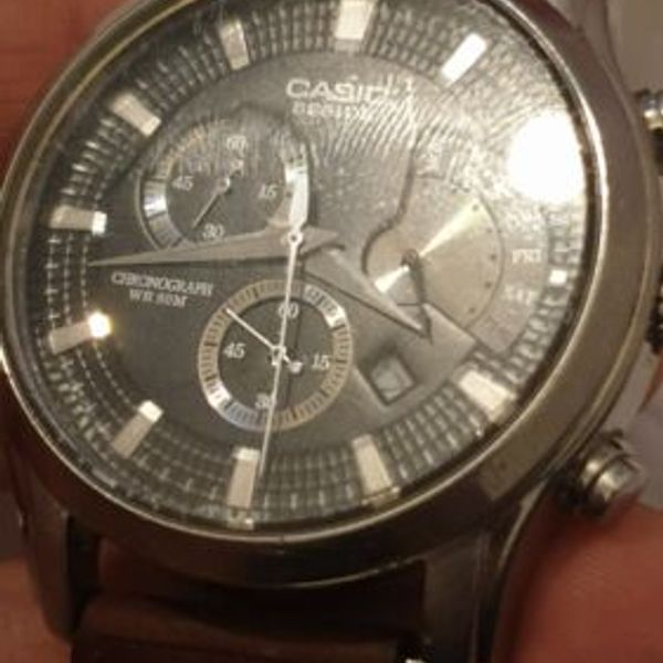 Casio Beside Chronograph Wr 50 M No Battery | WatchCharts Marketplace