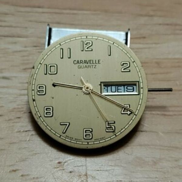 Caravelle Bulova Quartz Date Movement, ETA 555.425 | WatchCharts