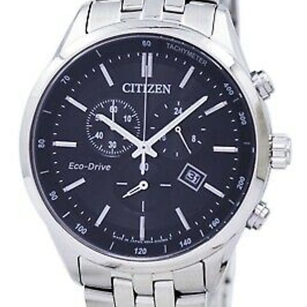 Citizen Eco-Drive Chronograph Tachymeter AT2140-55E Men's Watch ...