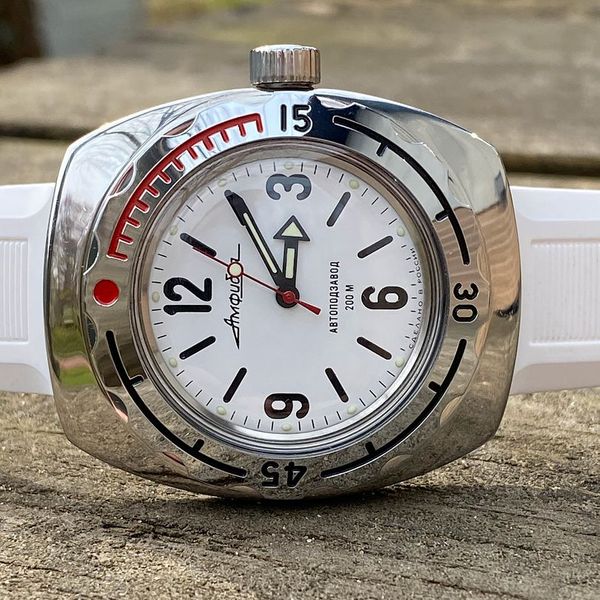 Vostok Amphibia 090 1967 full polished case Modders Blank Canvas ...