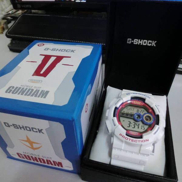 FS: BNIB Casio G-Shock GD-100 x Gundam 35th Anniversary RX-78 ...
