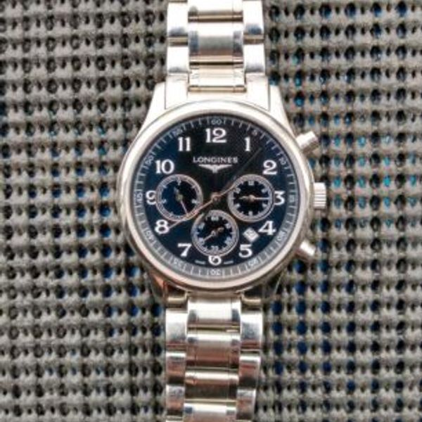 Longines Master Collection Black Dial Automatic Men's Watch L26694 ...