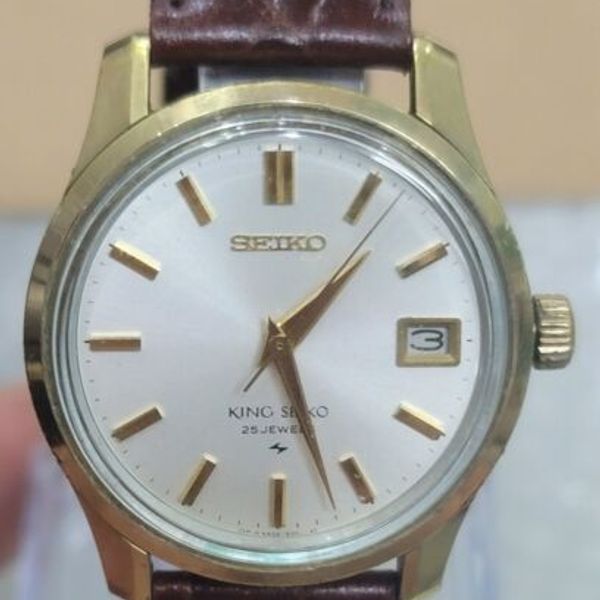 Vintage SEIKO Hand-Winding Watch/ KING SEIKO 4402-8000 25J SGP Janpan ...