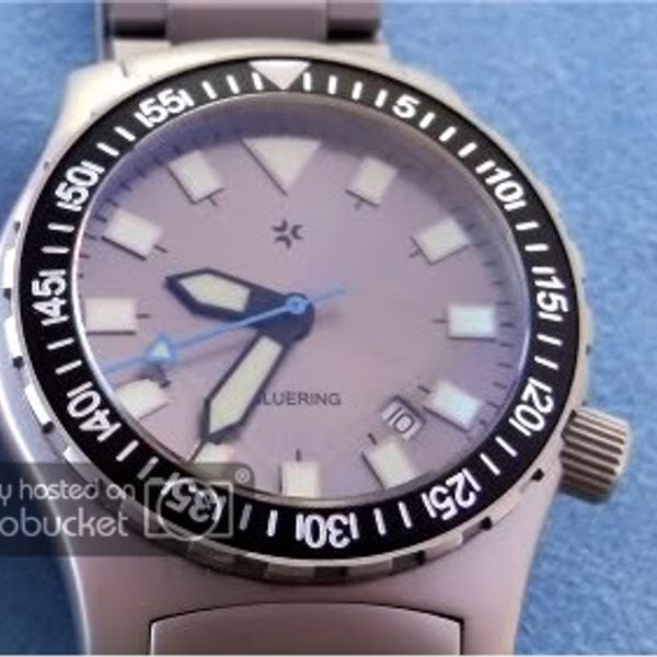SOLD...Silver Dial Halios Bluering (Bead Blasted) | WatchCharts
