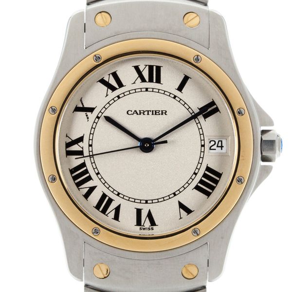 FS: 1990's Cartier Santos Ronde Automatic with Box and Papers | WatchCharts