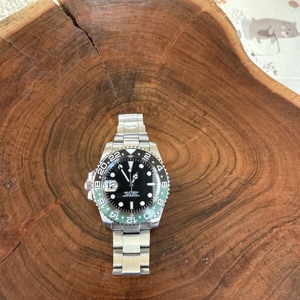 Seiko Mod Destro Sprite Diver Submariner NH35A Automatic Watch 40mm ...