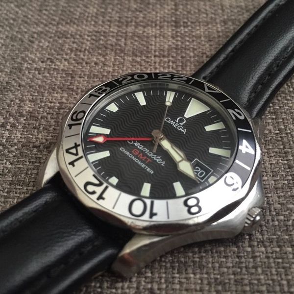 Omega Seamaster 2834.50 GMT 50 Year Anniversary Chronometer Automatic ...
