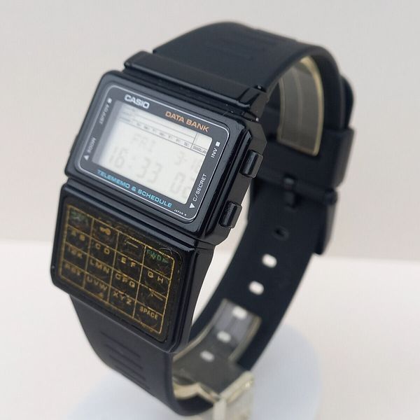 Vintage Casio DBC-60 Databank Calculator Watch Made in Japan ...
