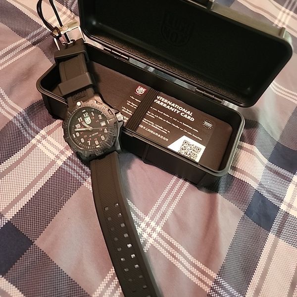 Luminox, Manta Ray Carbonox, Men's Watch, Polyurethane Strap, Quartz ...