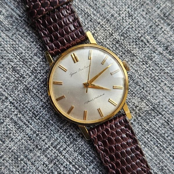 orient grand prix vintage watch 1950s with 25 jewels jam tangan pria ...
