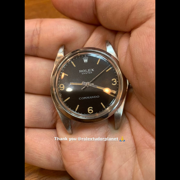 Rolex Commando Ref. 6429 Original Handset For Sale! | WatchCharts