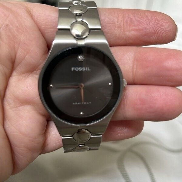 Vintage Fossil ARKITEKT Watch FS-2760. Needs New Battery | WatchCharts ...