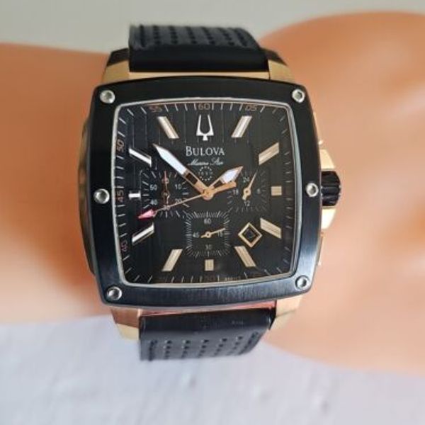 BULOVA MARINE STAR MEN'S QUARTZ WATCH | WatchCharts Marketplace