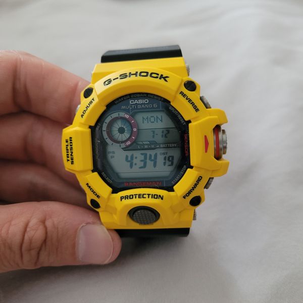 [WTS] g shock rangeman 9400 with rare yellow bezel $285 | WatchCharts ...