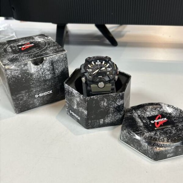CASIO G-Shock GG-B100-1A3 GGB100-1A3 MUDMASTER BLACK/GREEN MEN'S WATCH #L | WatchCharts Marketplace