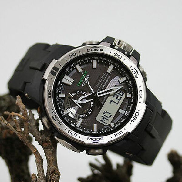 Casio PRW-6000-1ER Pro Trek Premium FUNK + SOLAR Uhr Herrenuhr ...