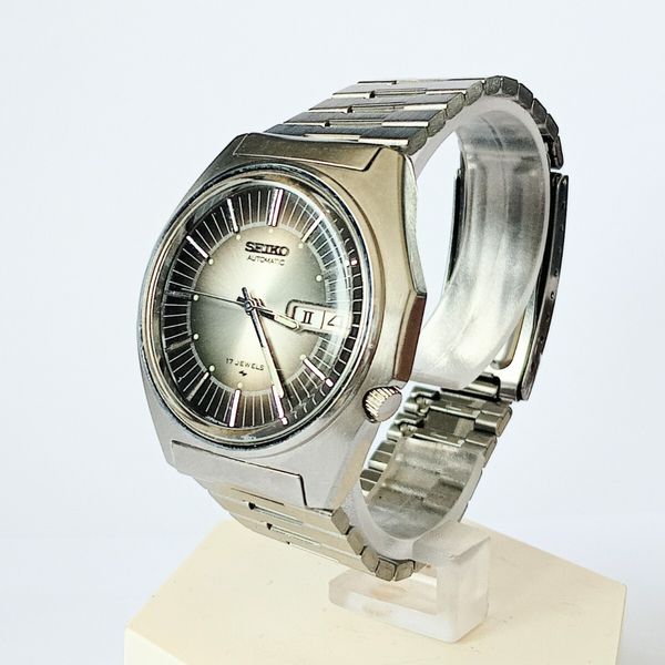 1970-80s GENTS STEEL JAPANESE SEIKO AUTOMATIC REF. 7009-8090 WITH ...