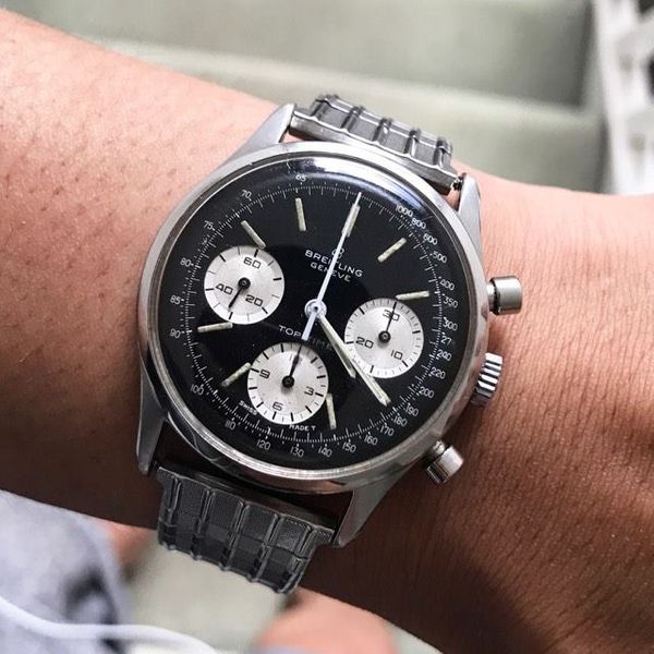 FS: Rare Breitling Top Time 810 mk1 (1st execution) reverse Panda Dial ...