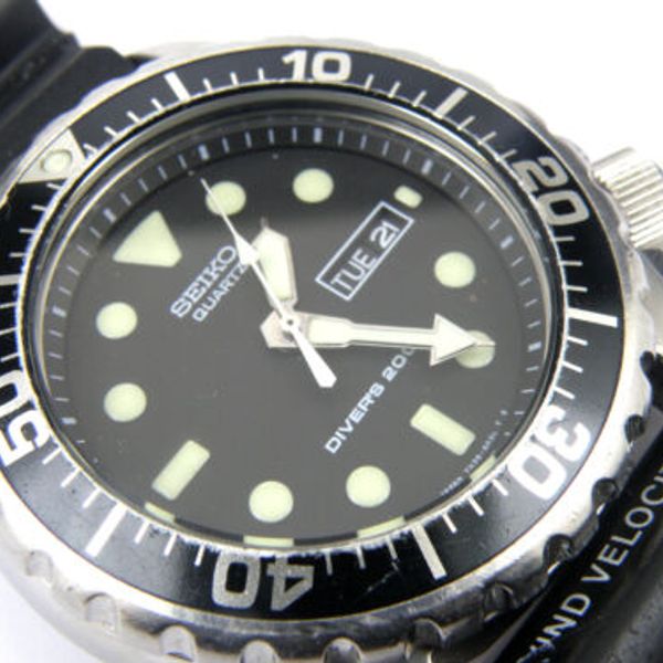 Gents Seiko 7N36-6A20 Scuba Divers Quartz Watch - 200m | WatchCharts Marketplace