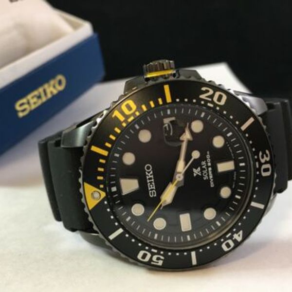 Seiko Men's Prospex Solar AIR DIVER'S 200M Dive Watch - SNE441 MSRP ...