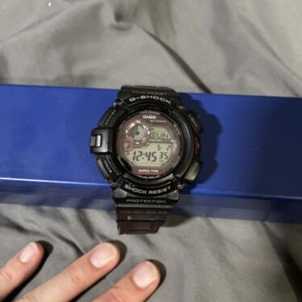 Casio G-Shock GW-9300CM Tough Solar Mud Resist WR 208AR Black Watch for Men | WatchCharts ...