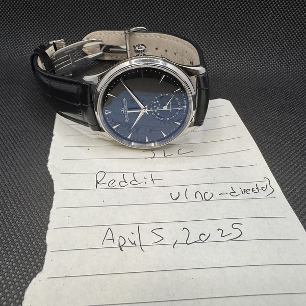 [WTS] JLC Master Ultra-Thin Moonphase Q1368470 | WatchCharts Marketplace