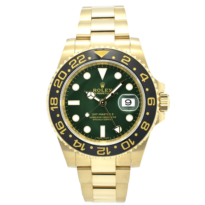 Rolex GMT-Master II "Anniversary Green" (116718LN-0002) Market Price ...