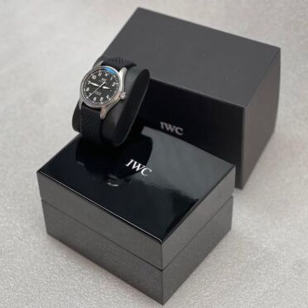 2022 IWC MARK Mark XVIII Pilot Watch Mark 18 IW327009 WITH BOX ...