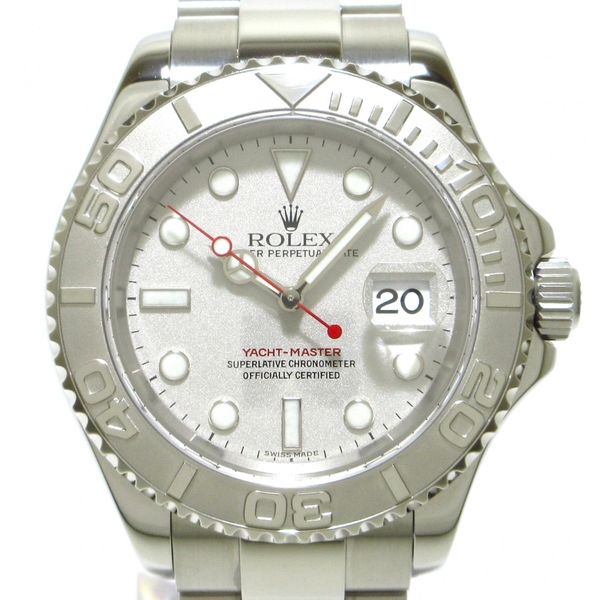 [New] [Used] ROLEX Yacht Master Rolex Watch SS x PT / 12 frames + 1 ...