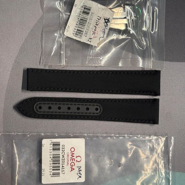 [WTS] Omega Speedmaster Fabric Strap and Folding Clasp - Brand New ...