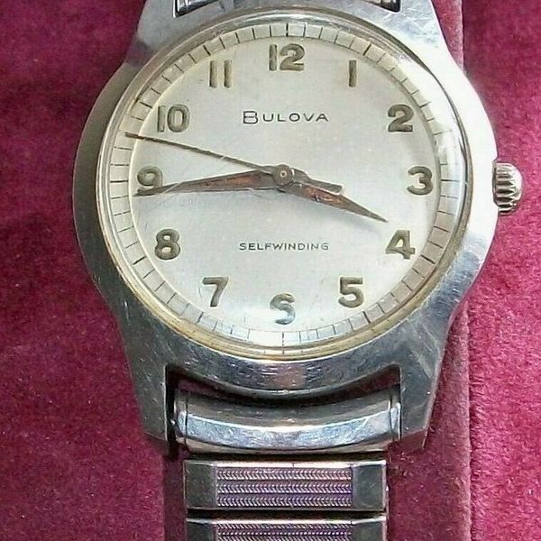 Auth Bulova men's M6 Selfwinding 1960's Watch | WatchCharts