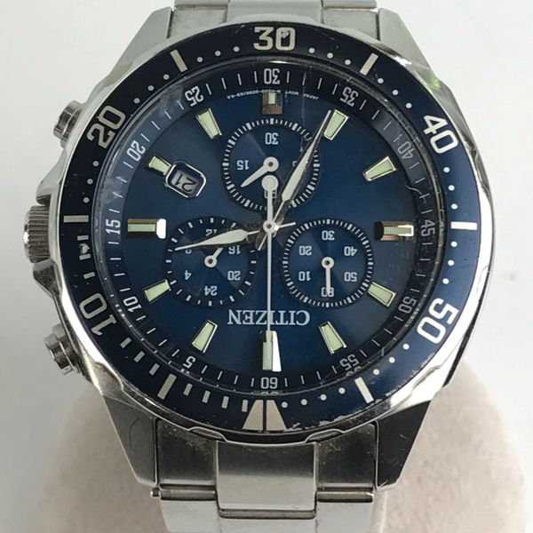 [Used] CITIZEN Citizen / Solar Watch / Analog / Stainless Steel / BLU / SLV / H500-S064597 ...
