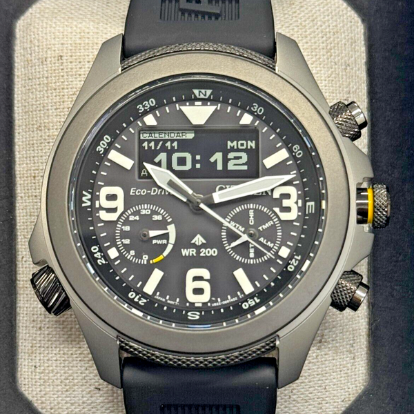 CITIZEN JV1007-07E PROMASTER LAND Series Light-Powered Japan Import NEW ...