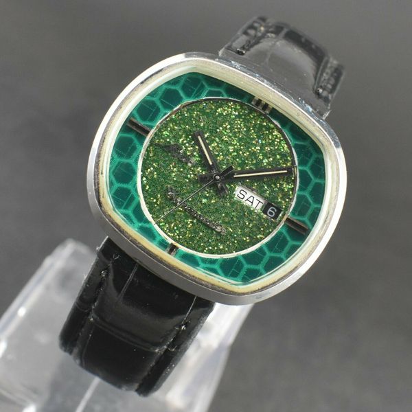 VINTAGE SWISS MIDO COMMANDER A/H 28'800 AUTOMATIC ETA 25 JEWELS DAY ...