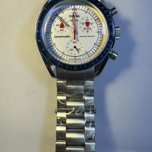 Swatch x Omega Moonswatch Mission to Mars Metal Mod Last One ...