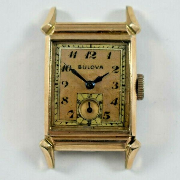 Vintage Bulova Hand Wind Mechanic 17 Jewels 8AH Wrist Watch lot.a ...