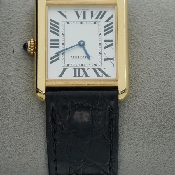 [WTS] Cartier Tank Solo Large Yellow Gold Steel W5200004! | WatchCharts ...