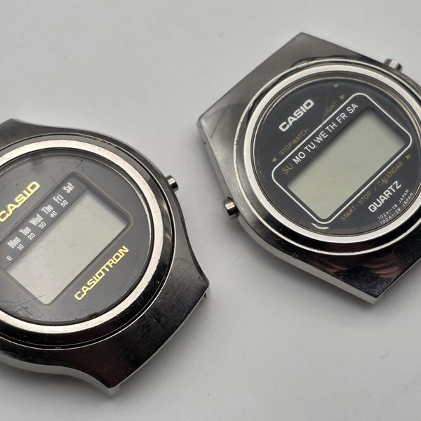 Vintage Casio Casiotron Digital Watch Lot (10x) Japan Quartz 1970s ...