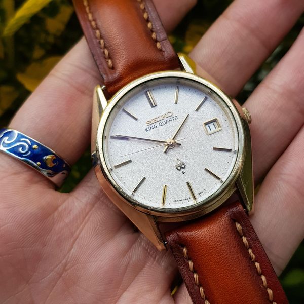 [WTS] Seiko King Quartz Cap Gold 4822-8000 with original AR coating ...